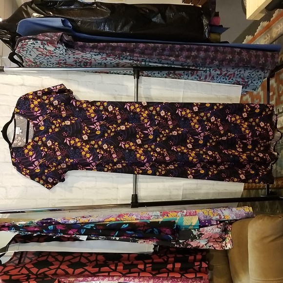 LuLaRoe | Dresses | Lularoe Maria Floral Maxi Dress | Poshmark